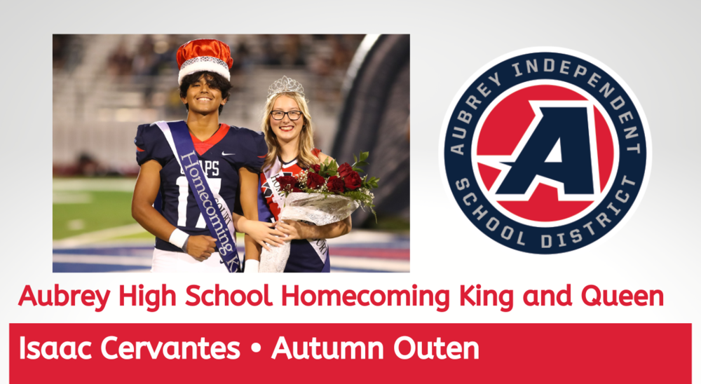 Congratulations to the King and Queen! | Aubrey High School